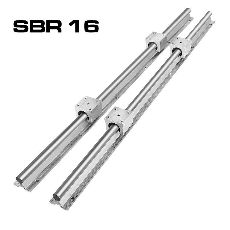 Linear Rail with Sliding Bearing Block Kits SBR16 – 3D Printer CNC ...
