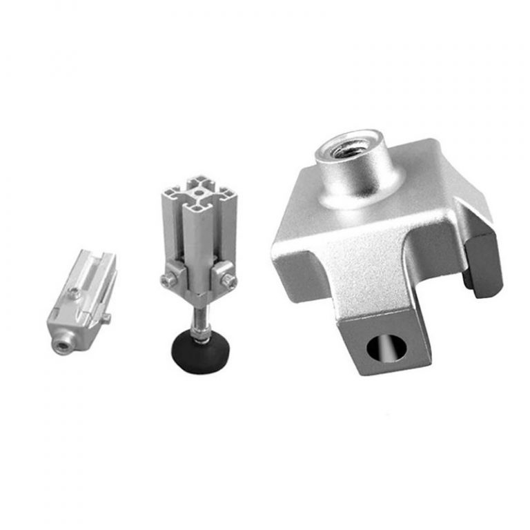 Foot End Caster Lever Support for 3030 4040 Aluminum Profile – 3D ...