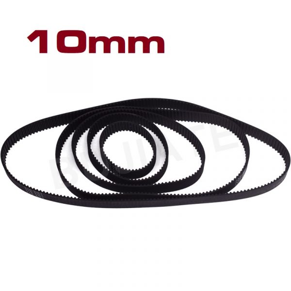 2GT Timing Belt 10mm Width Closed Loop from 100mm to 1600mm – 3D ...