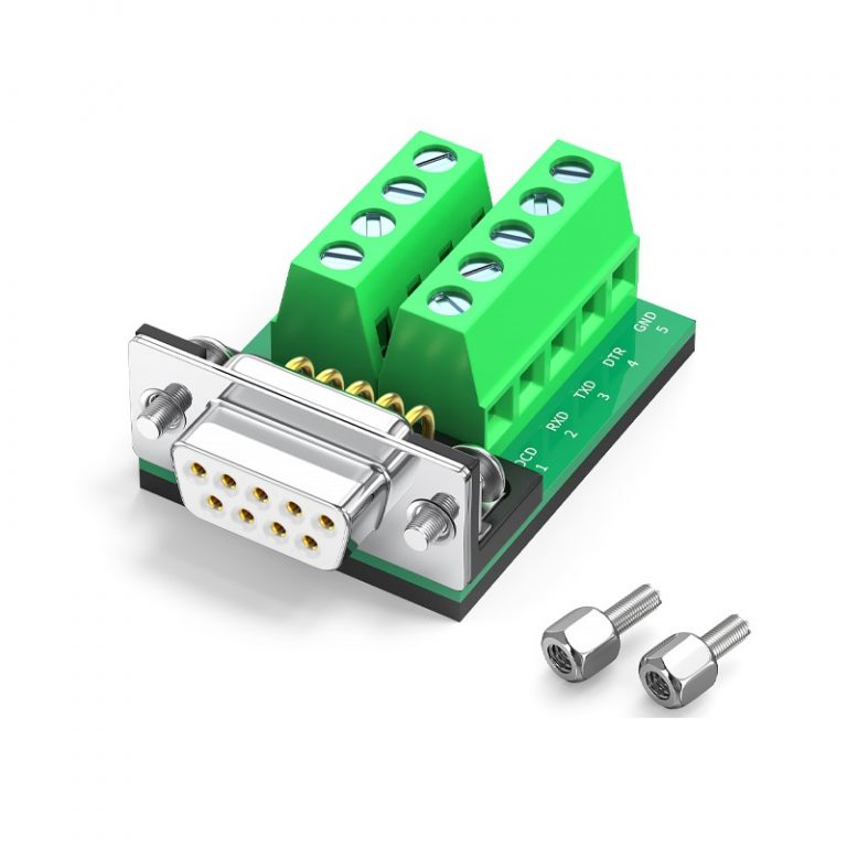 DB9 HDB15 Solder-Free Breakout Connector – 3D Printer CNC Parts Canada