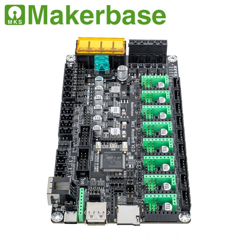 Makerbase MKS Monster8 Version 2 3D Printer Board – 3D Printer CNC ...