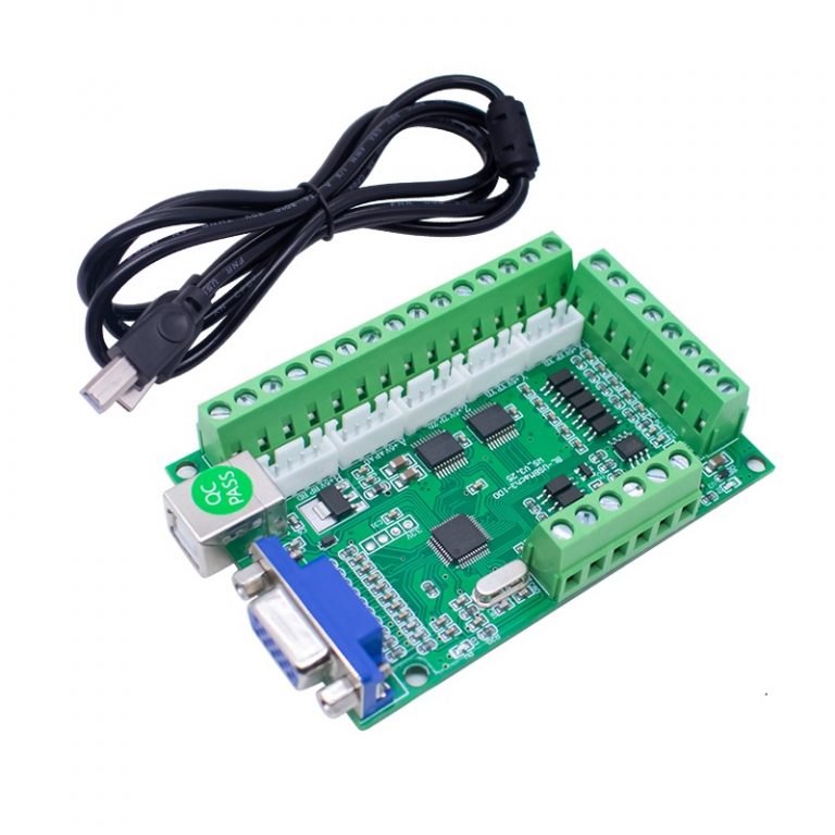 Mach3 USB Interface 5 Axis Control Board – 3D Printer CNC Parts Canada