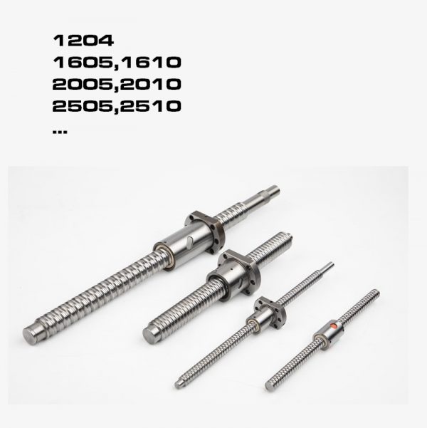 Ball Screw and Nut SFU SFE SFS 1204 1605 1610 2005 2010 2505 2510 2525 ...