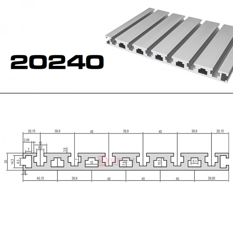 T Slot CNC Spoil Board Aluminum Profile 20240 – 3D Printer CNC Parts Canada
