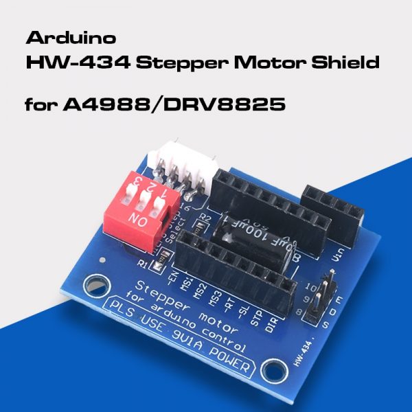 Arduino HW-434 Stepper Motor Shield for A4988 DRV8825 Driver – 3D ...