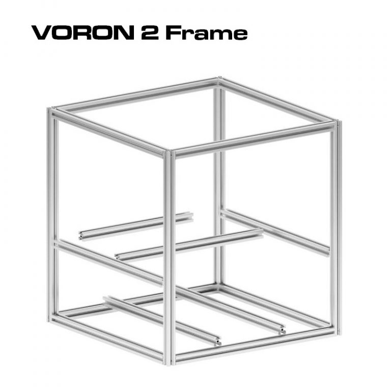 Voron 2.4 CNC Machined Aluminum Alloy Parts Kit – 3D Printer CNC Parts ...