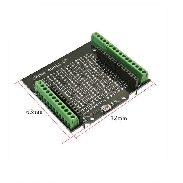 Arduino UNO R3 Screw Terminal Block Shield Ver 1.0 – 3D Printer CNC ...