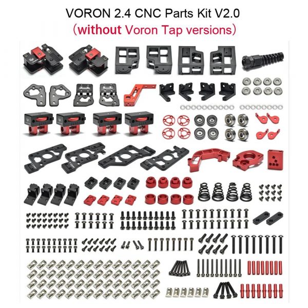 Voron 2.4 CNC Machined Aluminum Alloy Parts Kit – 3D Printer CNC Parts ...