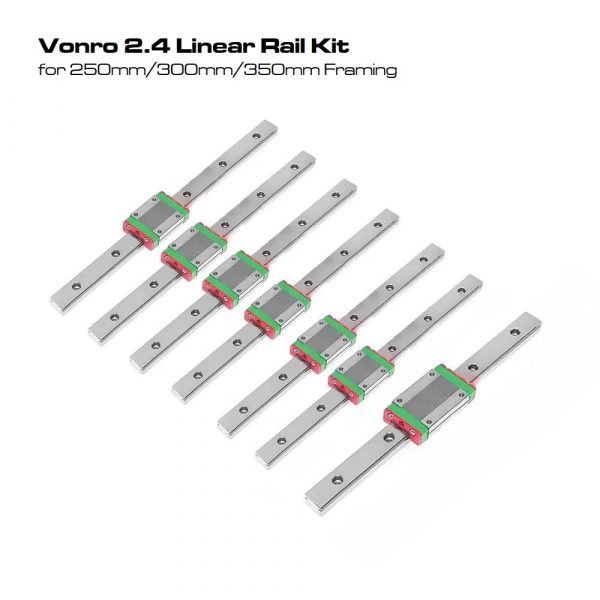 Voron 2.4 CNC Machined Aluminum Alloy Parts Kit – 3D Printer CNC Parts ...