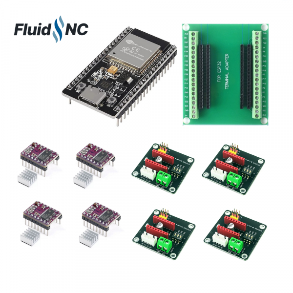 ESP32 Based CNC Controller FluidNC Kit – 3D Printer CNC Parts Canada