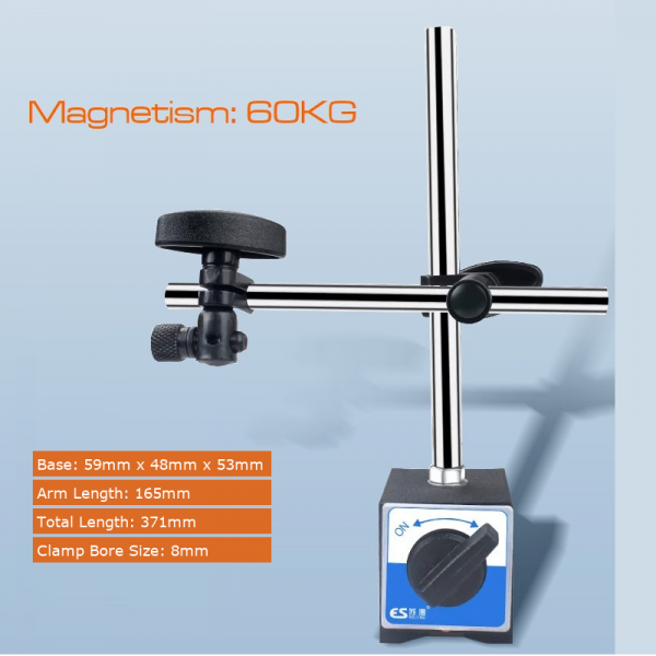 Dial Indicator Arm Magnetic Stand Base – 3D Printer CNC Parts Canada