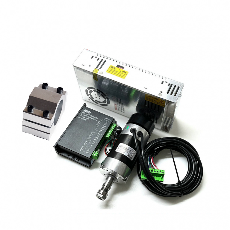 Brushless DC Spindle Motor with Hall Sensor BLDC and Driver Kit – 3D ...