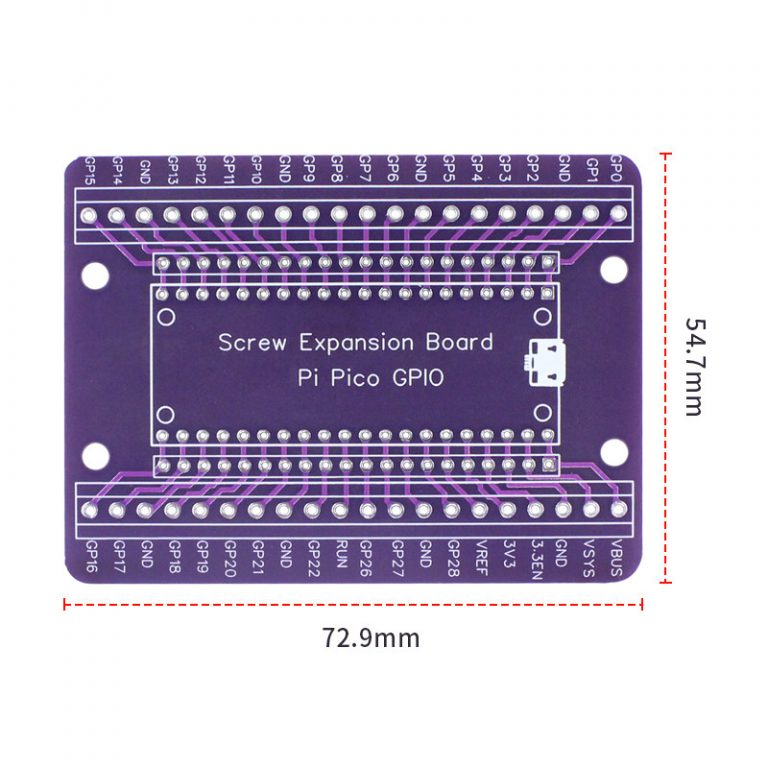 Raspberry Pi Pico Expansion Bord – 3D Printer CNC Parts Canada